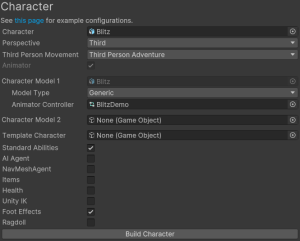 Generic Character - Opsive