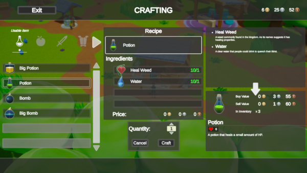 Crafting - Opsive
