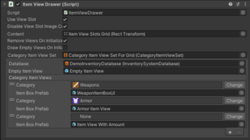 Item View Slots Container - Opsive