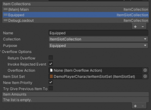 Item Slot Collection - Opsive