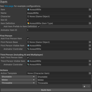 Common Setups - Opsive