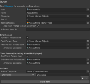Common Setups - Opsive