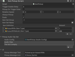 Item Pickup - Opsive