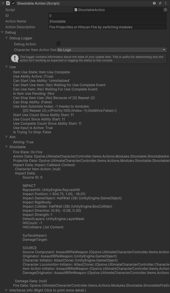 Item Troubleshooting - Opsive